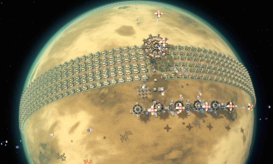 Dyson Sphere Blueprints - [Node] Organic_Crystal 5400/Min SS-37 -Equator