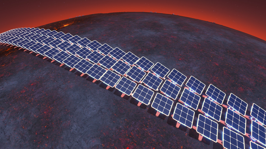 Dyson Sphere Blueprints - Solar Panel - Equatorial band x3