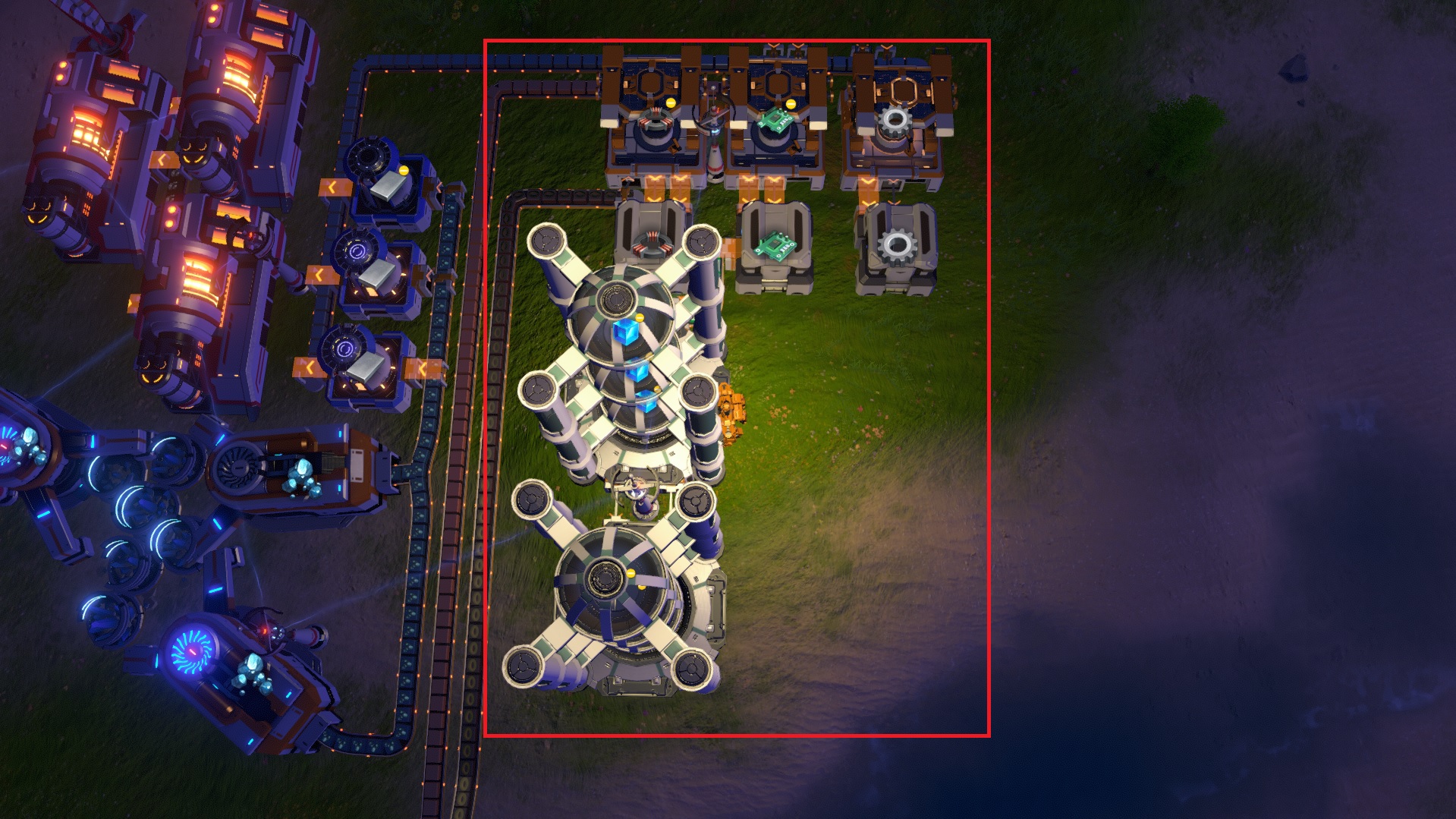 Dyson Sphere Blueprints - First small blue