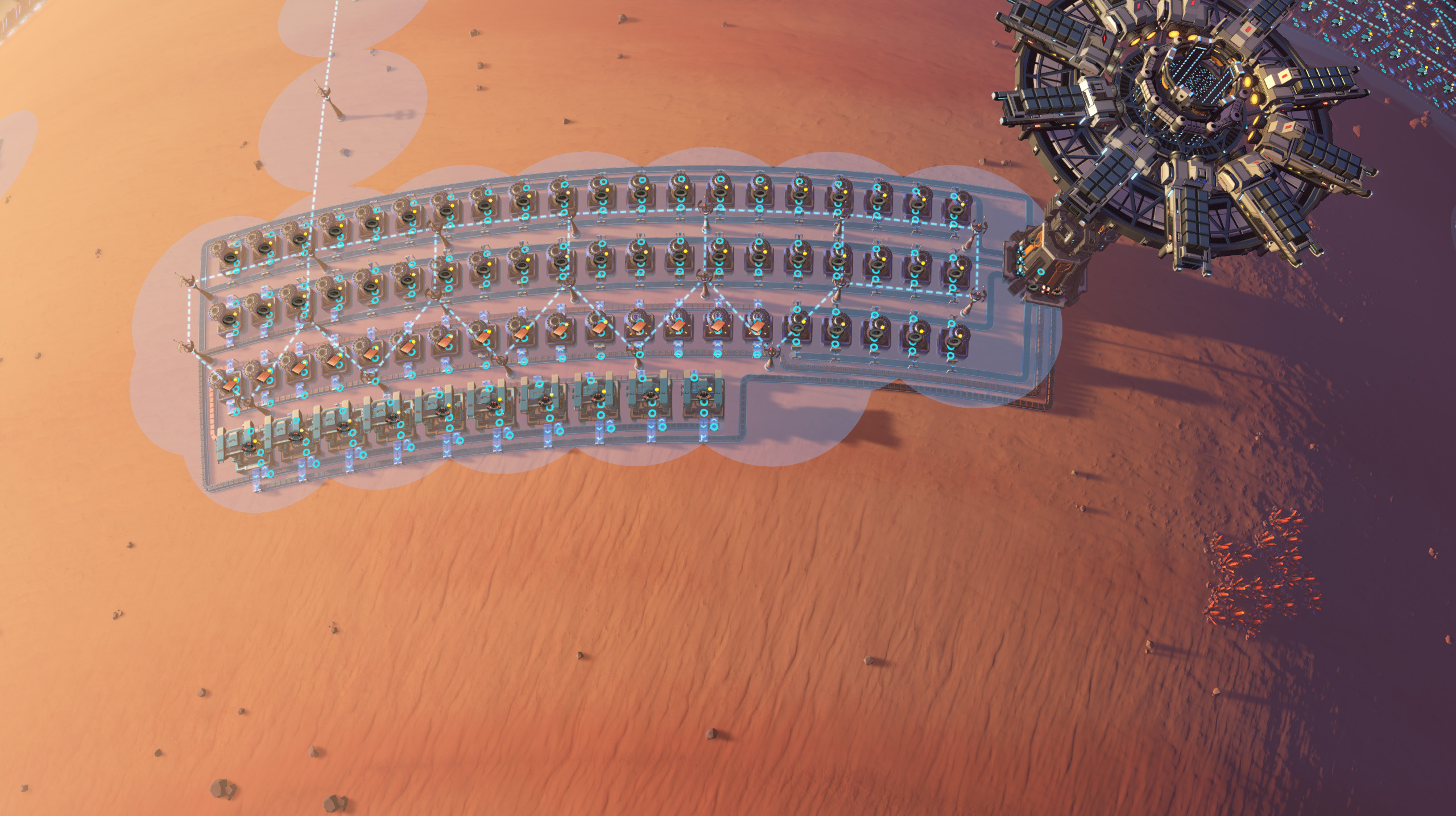 Dyson Sphere Blueprints - Level 3 Magnetic Coil (30 items per sec)