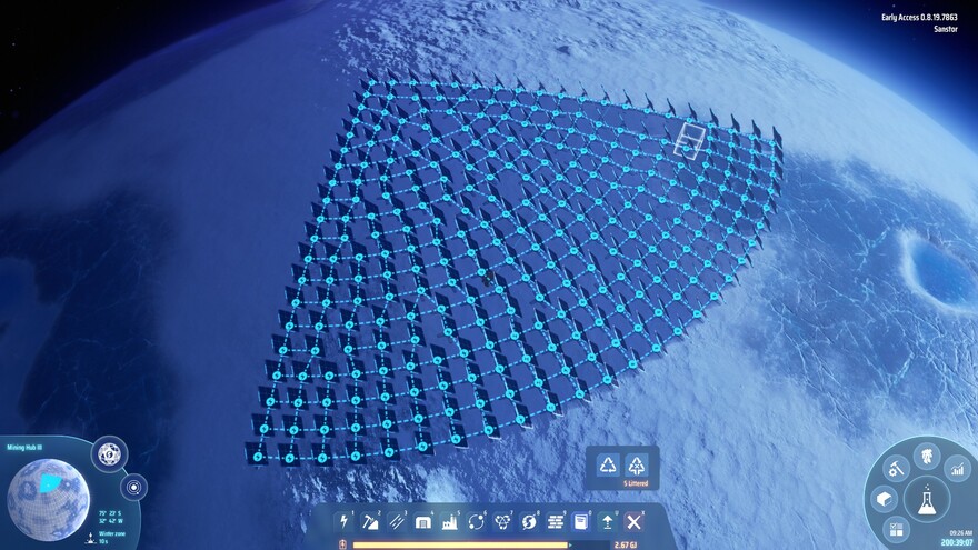 Dyson Sphere Blueprints - Polar Solar
