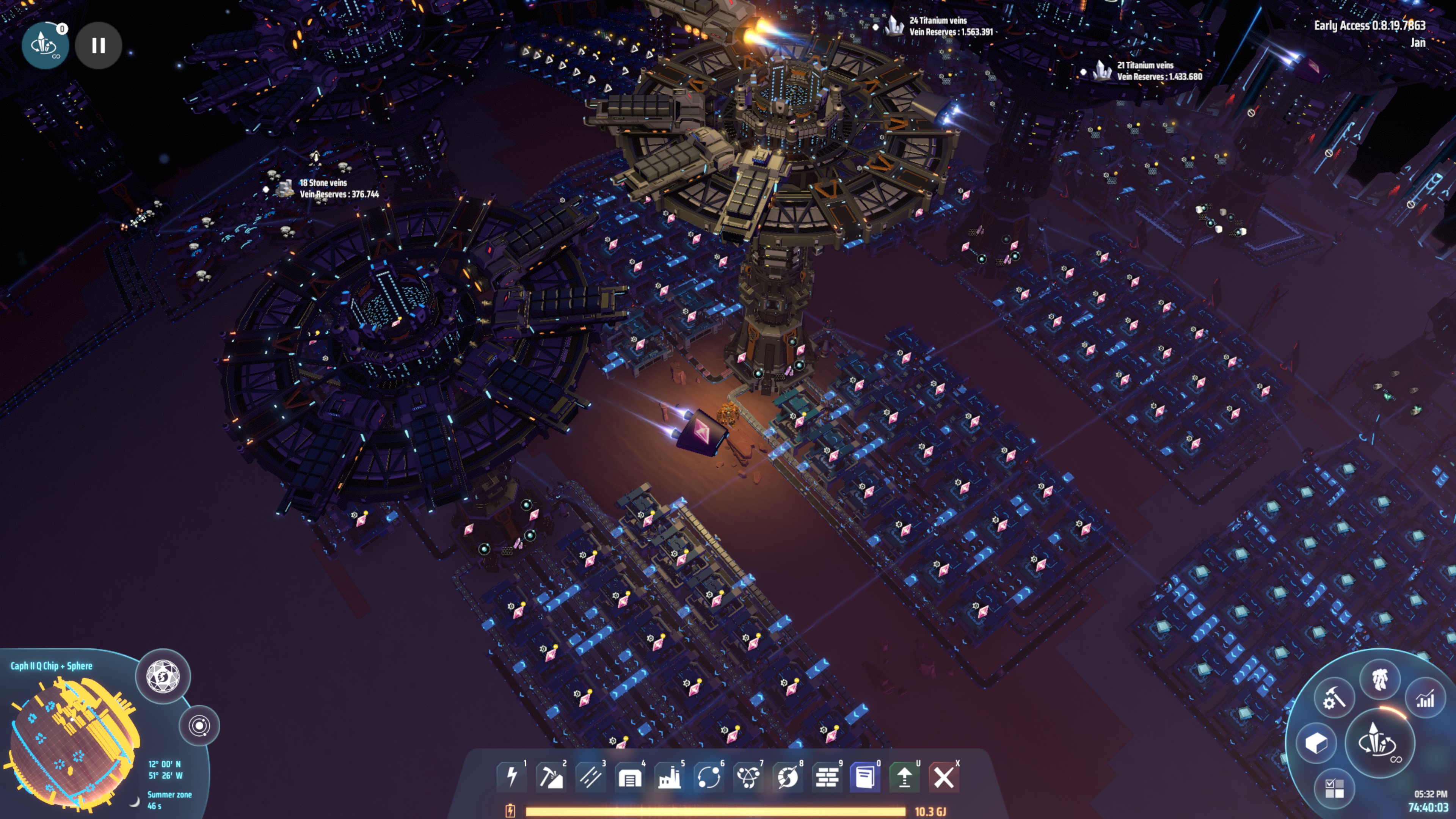 Dyson Sphere Blueprints - Casimir Crystal