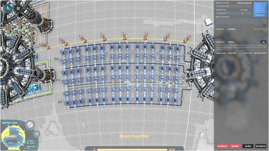 Dyson Sphere Blueprints - Diamond Smelter