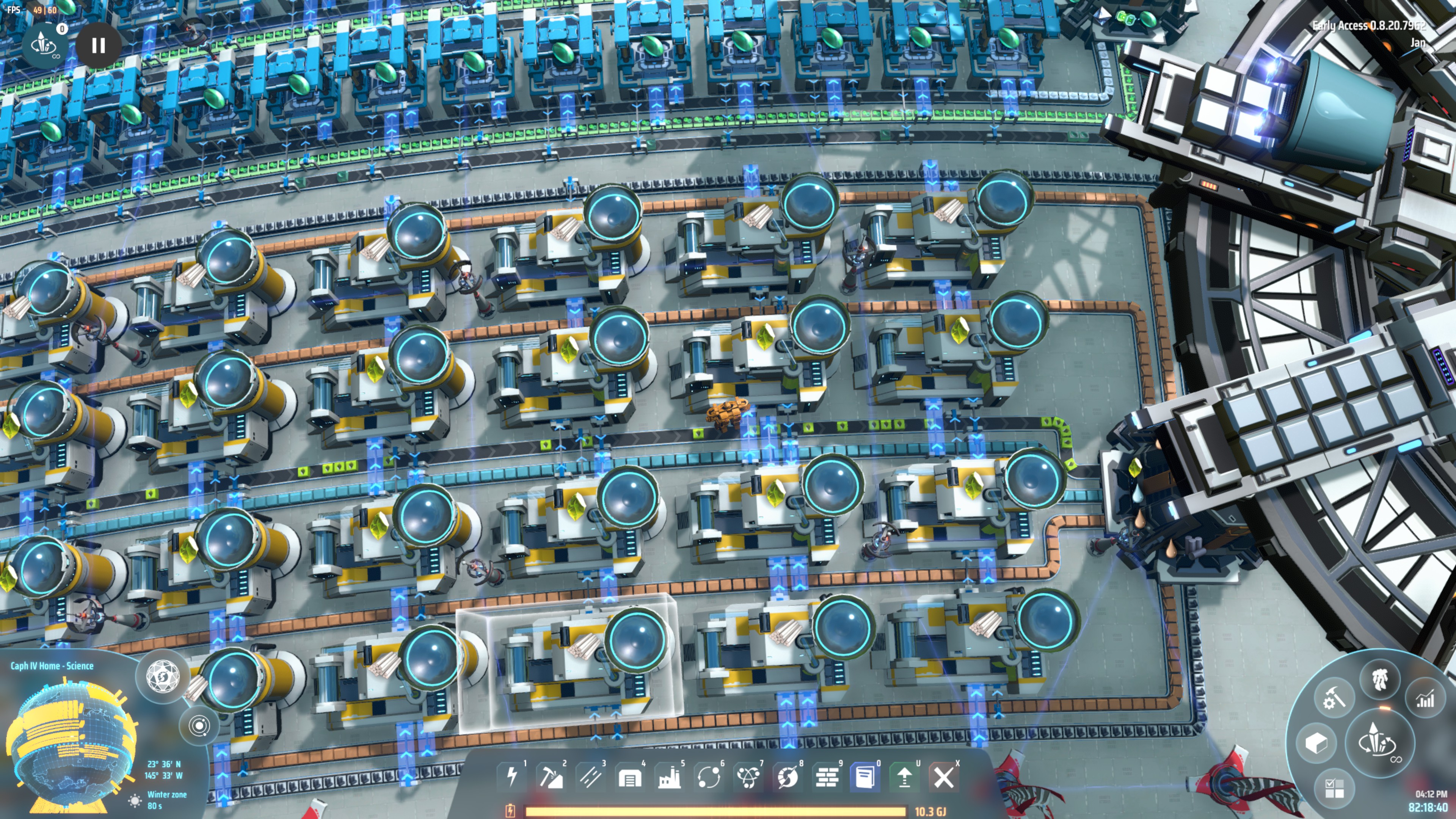 Dyson Sphere Blueprints - Organic Crystal