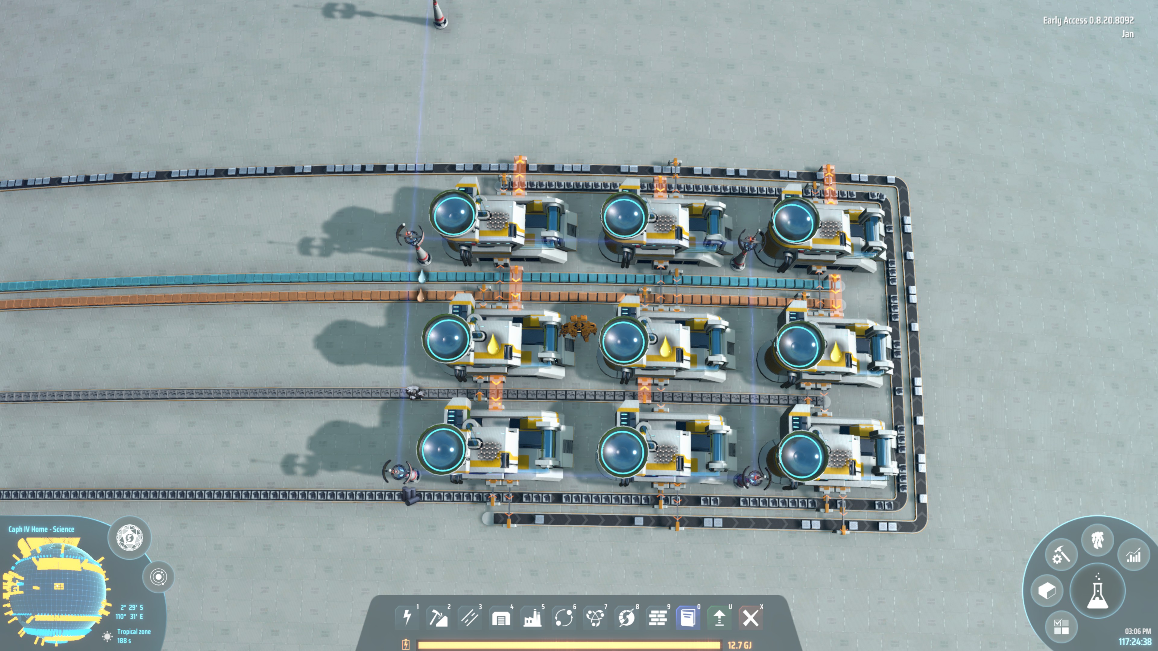 Dyson Sphere Blueprints - Graphene (early game)