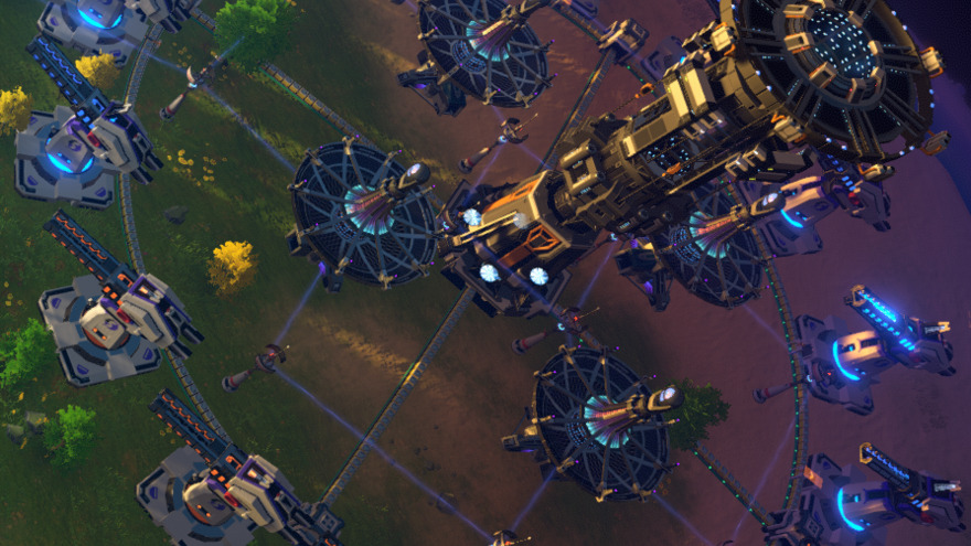 Dyson Sphere Blueprints - Polar 4 orbit EM Rail Launcher with Ray ...