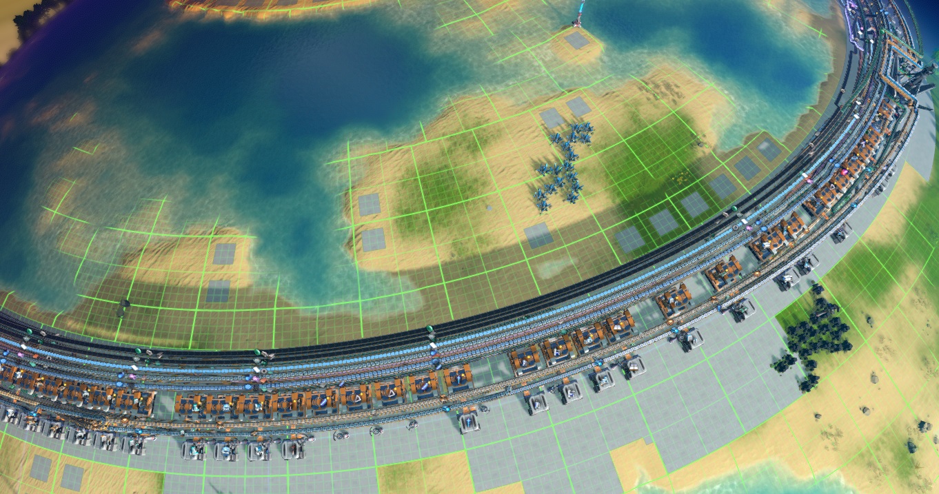 Dyson Sphere Blueprints - One Line Mall