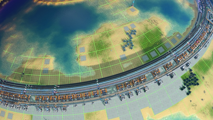 Dyson Sphere Blueprints - One Line Mall