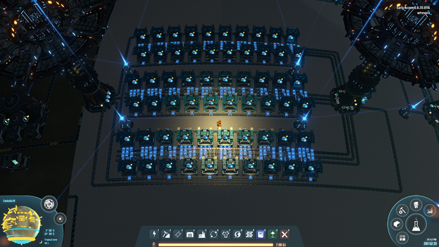 Dyson Sphere Blueprints - Super-magnetic Ring Build