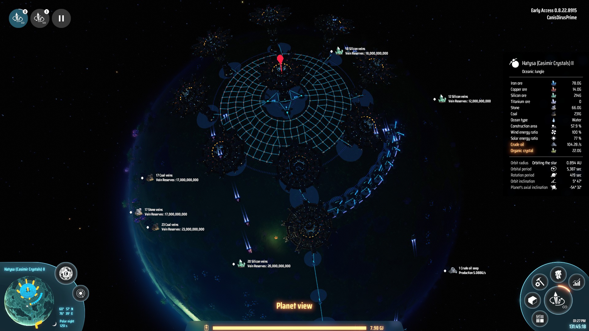 Dyson Sphere Blueprints - New System Polar Hub with Exchangers for End ...