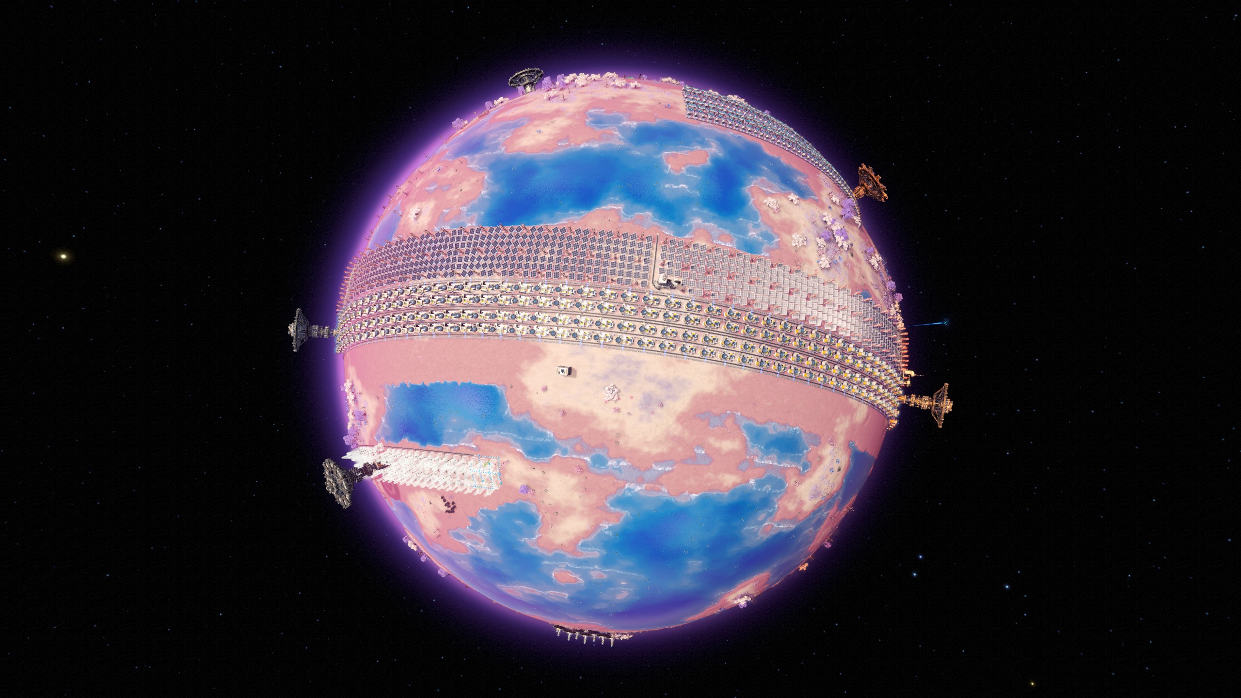 Dyson Sphere Blueprints - 540/min organic crystal
