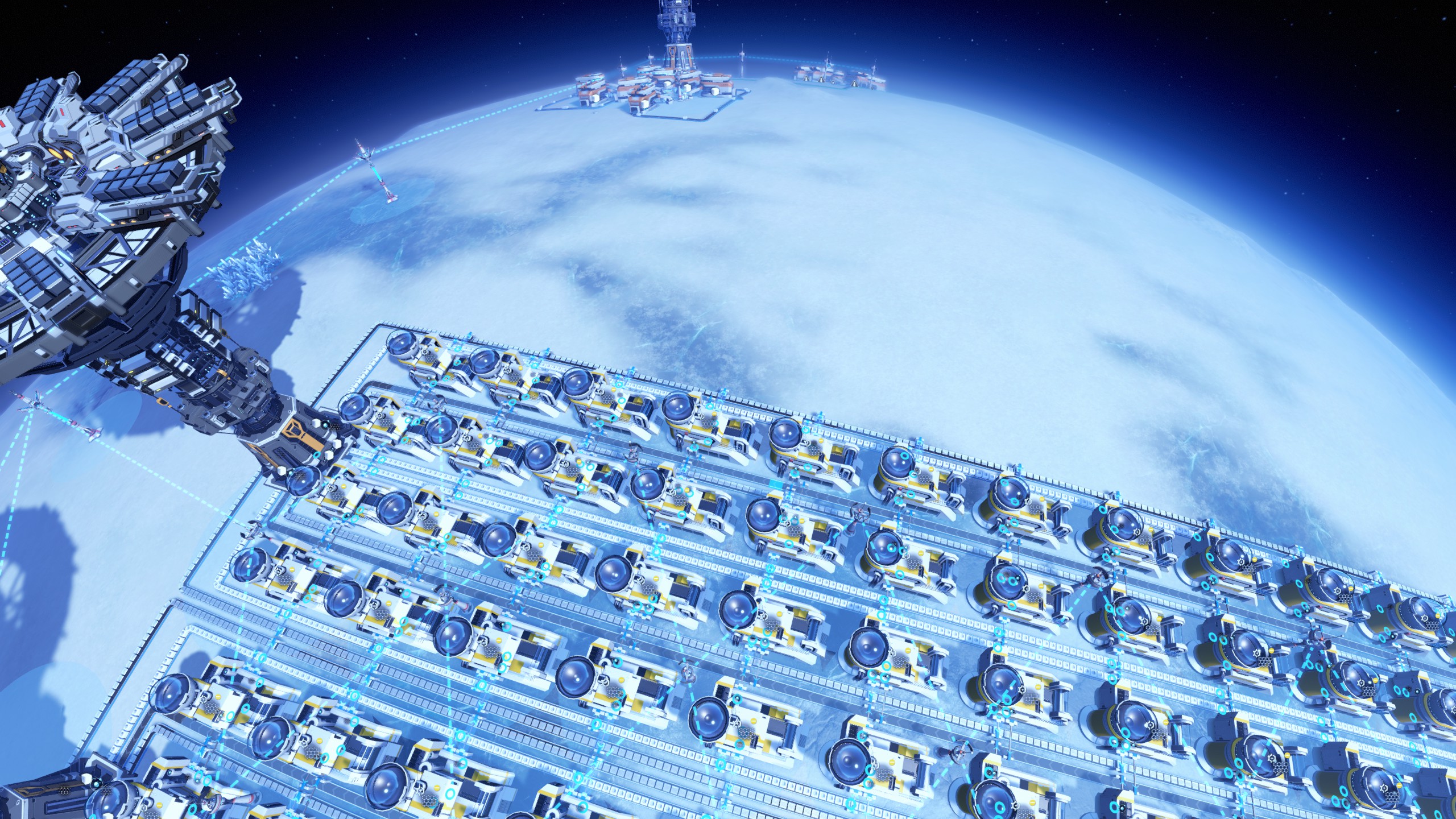 Dyson Sphere Blueprints - 7200/min fire ice processing (max)