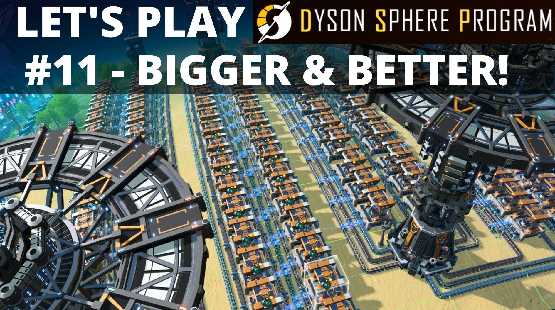 Dyson Sphere Blueprints - Mega Silicon