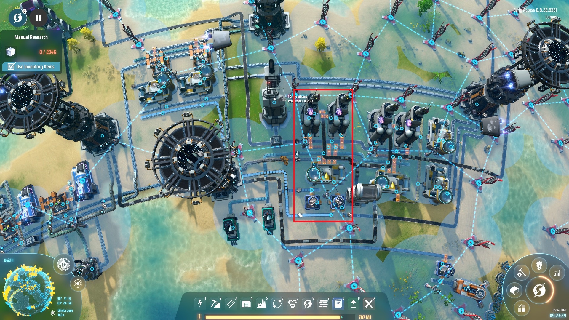 Dyson Sphere Blueprints - [Speedrun] Titanium Alloy 0.33/min