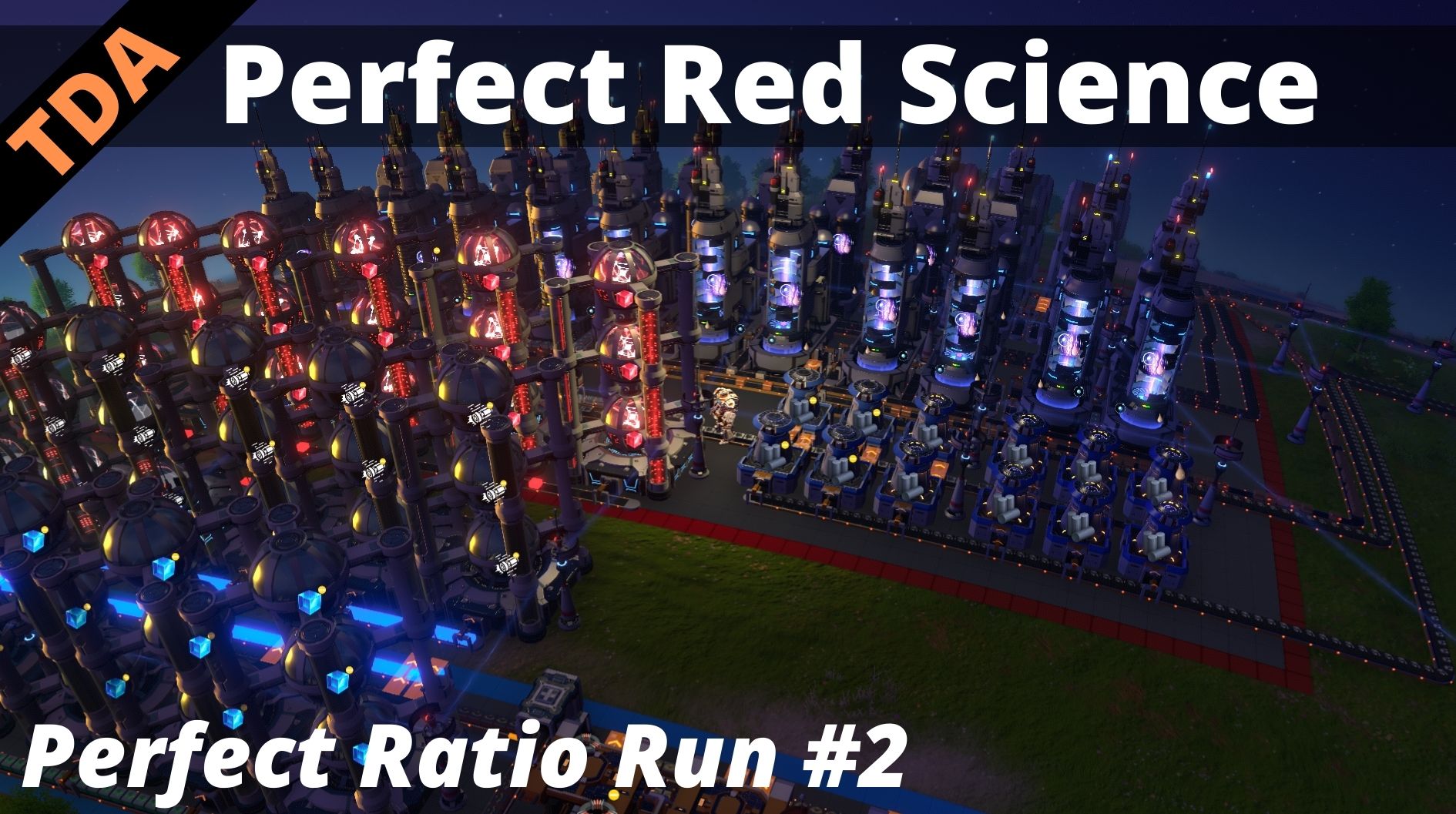Dyson Sphere Blueprints - Perfect Red Science - Part A