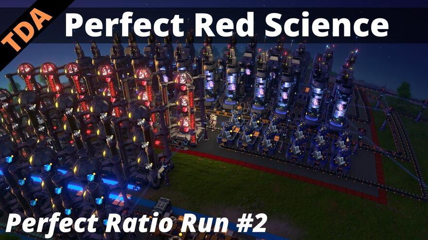 Dyson Sphere Blueprints - Perfect Red Science - Part D