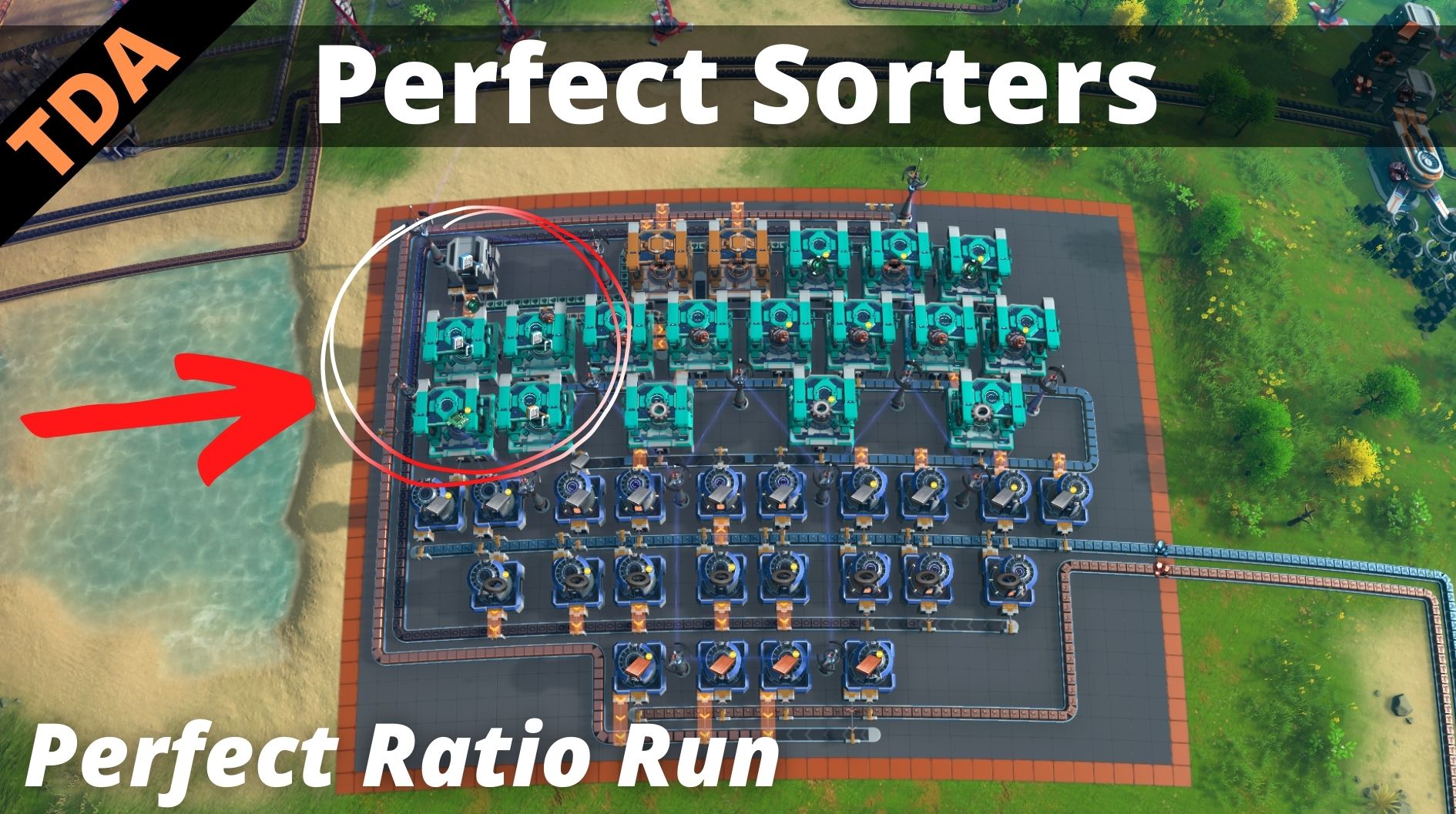 Dyson Sphere Blueprints - Perfect Sorters