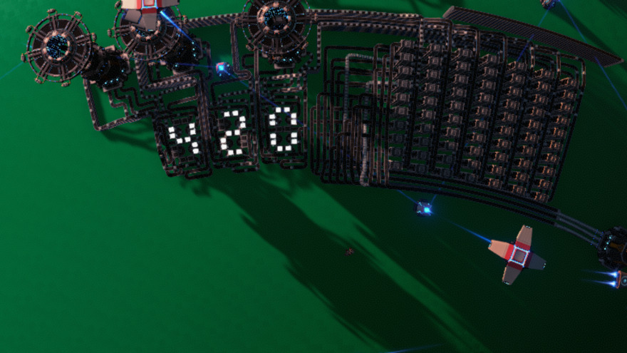 Dyson Sphere Blueprints - 3 Digit 7-Segment Display