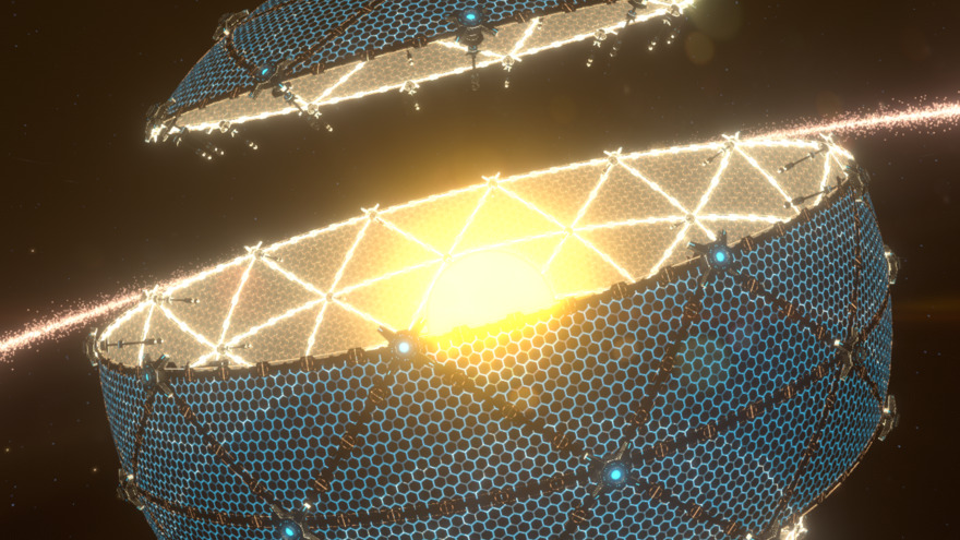 Dyson Sphere Blueprints - End-Game-Ish Dyson Sphere, Alot of coverage.