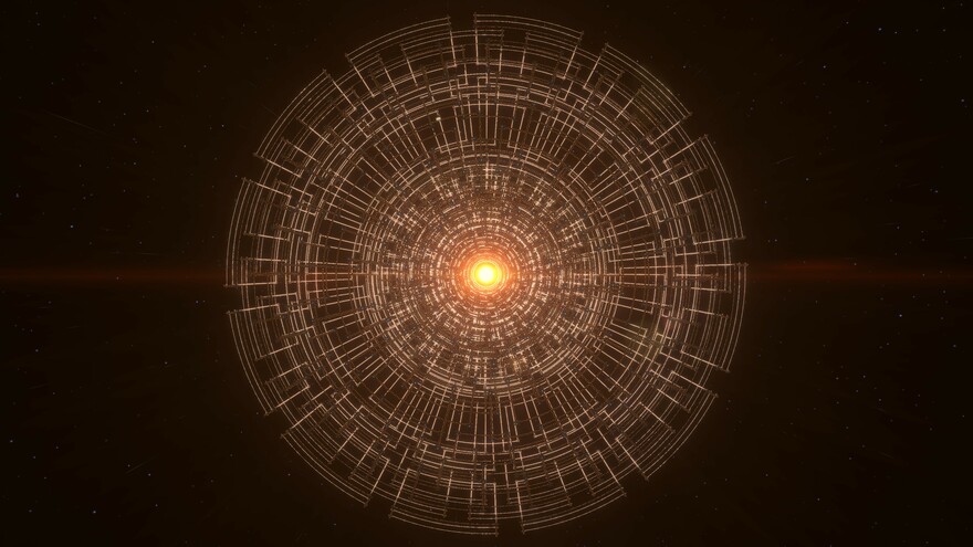 Dyson Sphere Blueprints - Square Panels Sphere