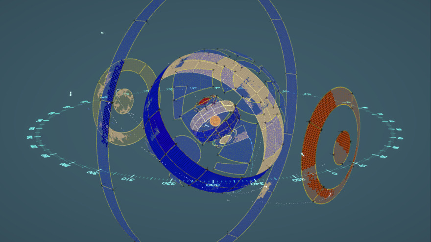 Dyson Sphere Blueprints - My first Dyson Sphere (Aesthetic)