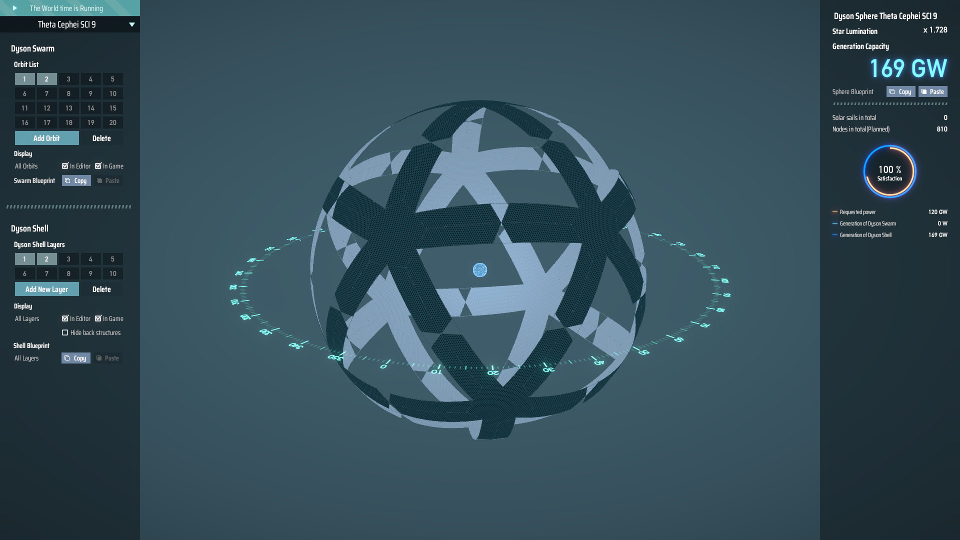 Dyson Sphere Blueprints - Caps and straps basic