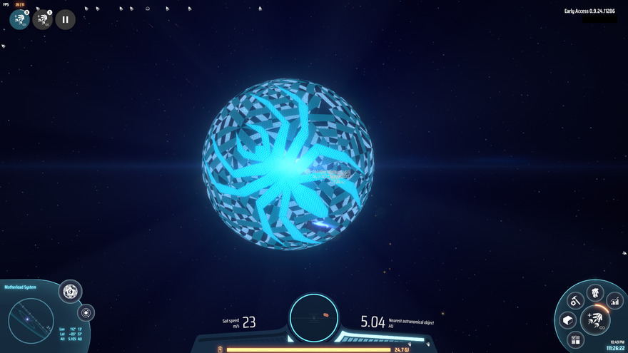 Dyson Sphere Blueprints - Spider in a web