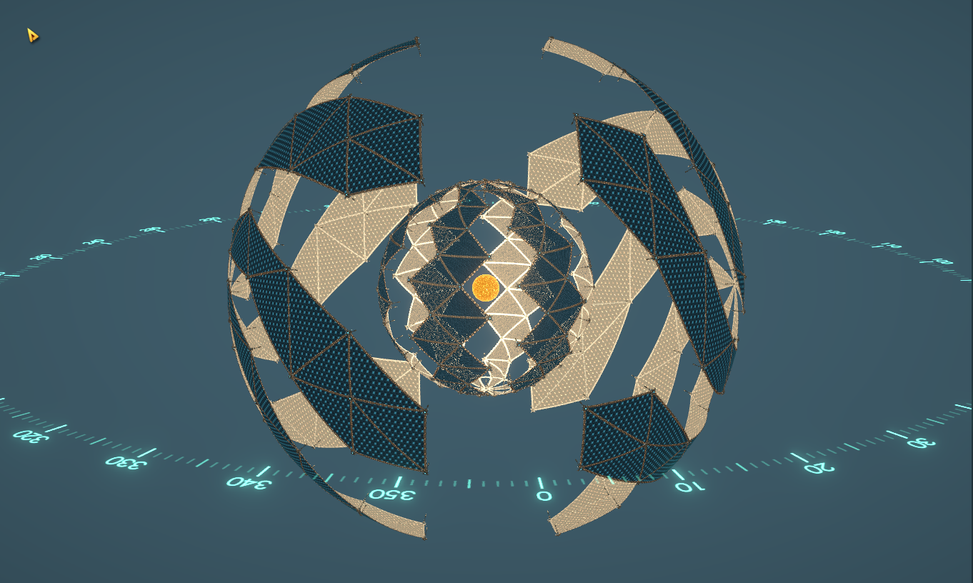 Dyson Sphere Blueprints - Pearl Shell