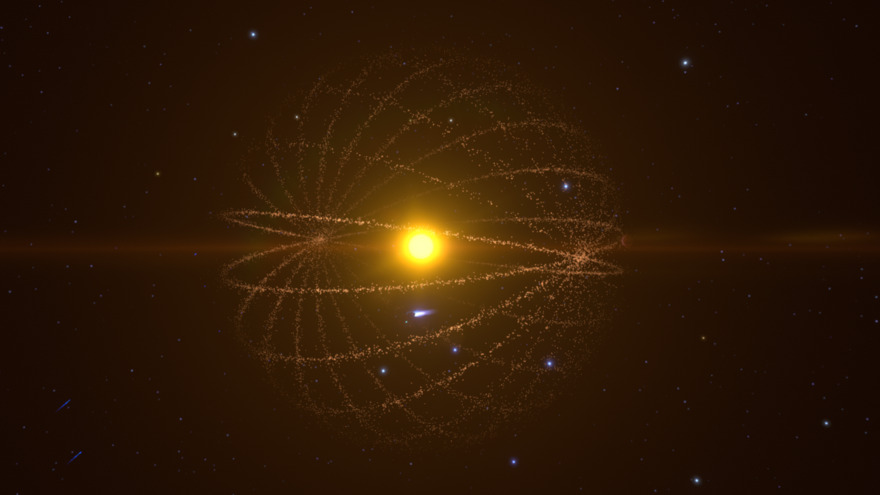 Dyson Sphere Blueprints Basic Multi Ring Swarm 10 Rings