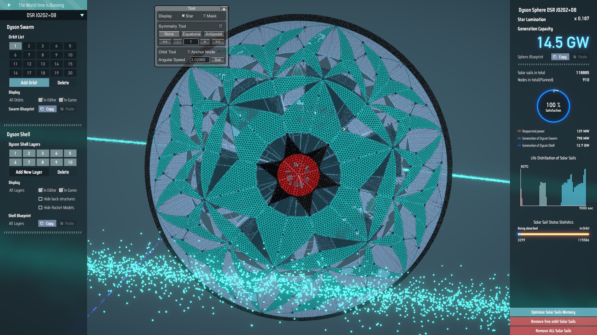 Dyson Sphere Blueprints - Black Hole Sphere