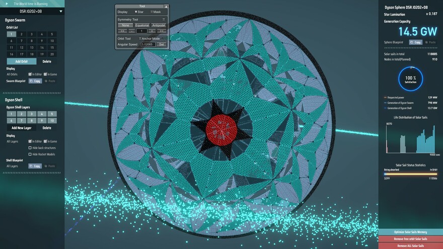 Dyson Sphere Blueprints - Black Hole Sphere