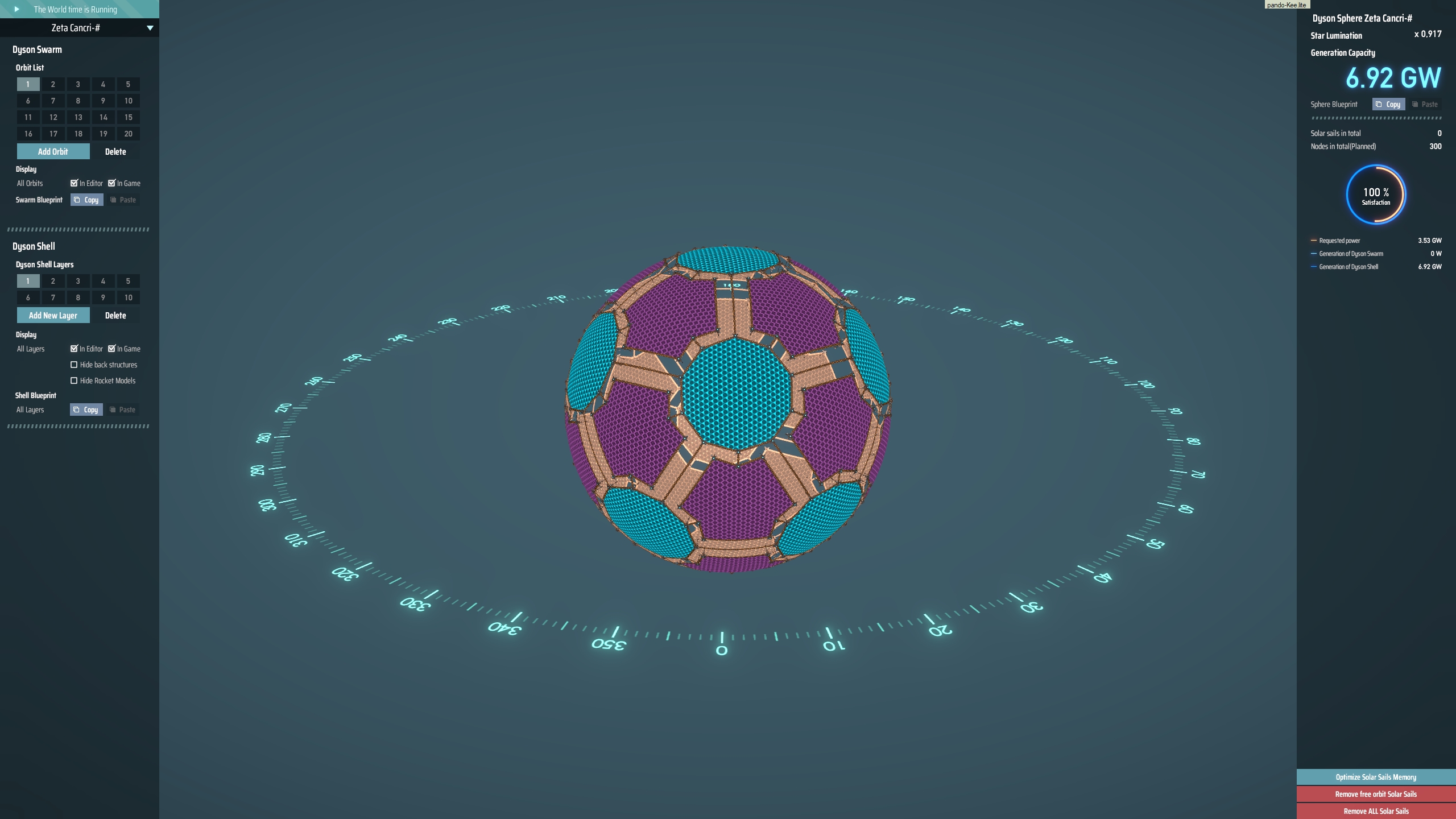Dyson Sphere Blueprints - Zeta Cancri