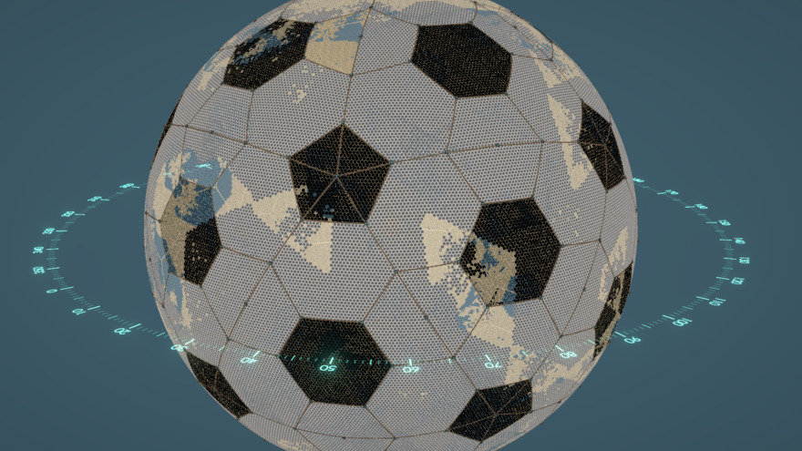 Dyson Sphere Blueprints - Full-shell Soccer Ball