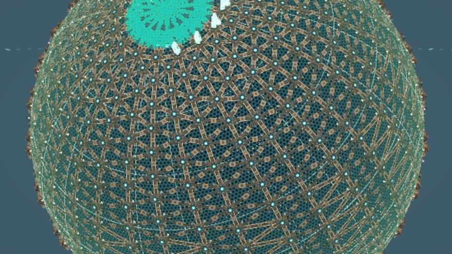 Dyson Sphere Blueprints - Hypernodal sphere