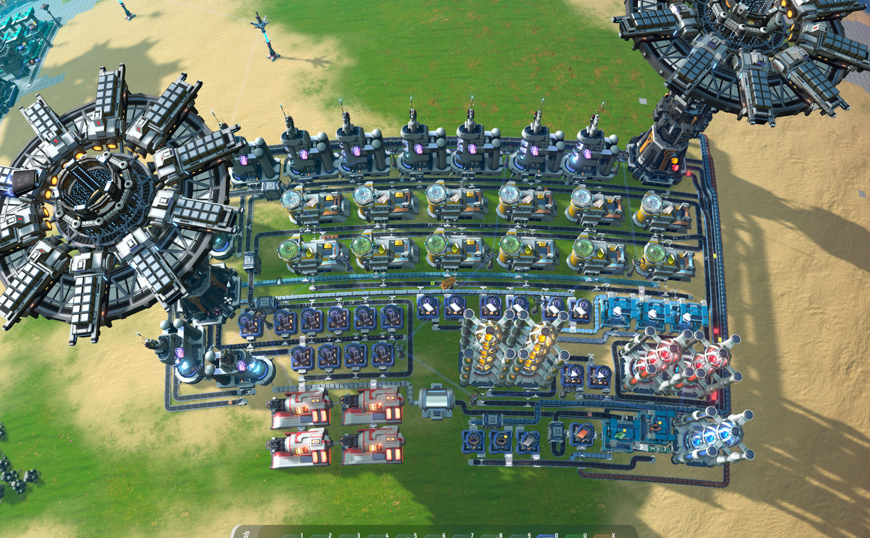 Dyson Sphere Blueprints - Blue, Red, Yellow science 60/min from raw