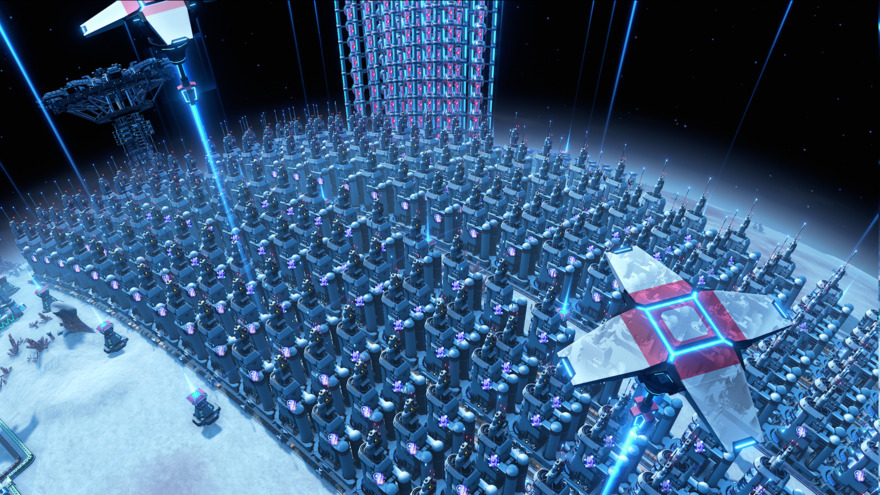 Dyson Sphere Blueprints - Red Cubes 1800/min no alien tech