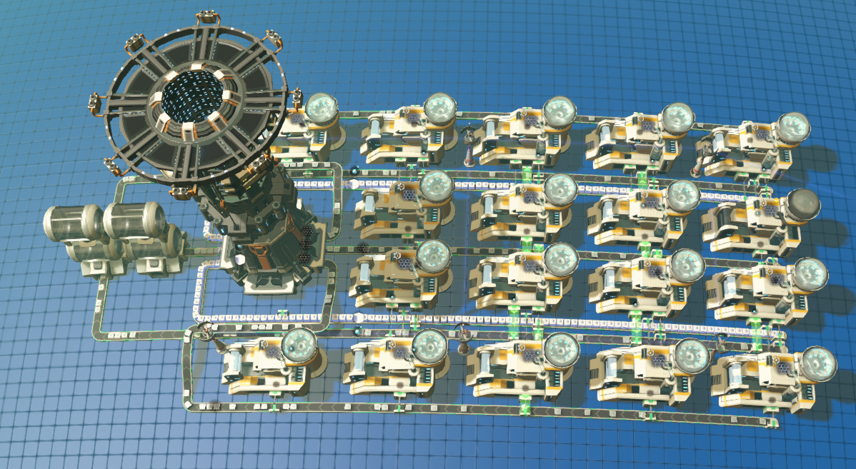 Dyson Sphere Blueprints - [FROM RAW] Graphene 540/min ( fire ice )