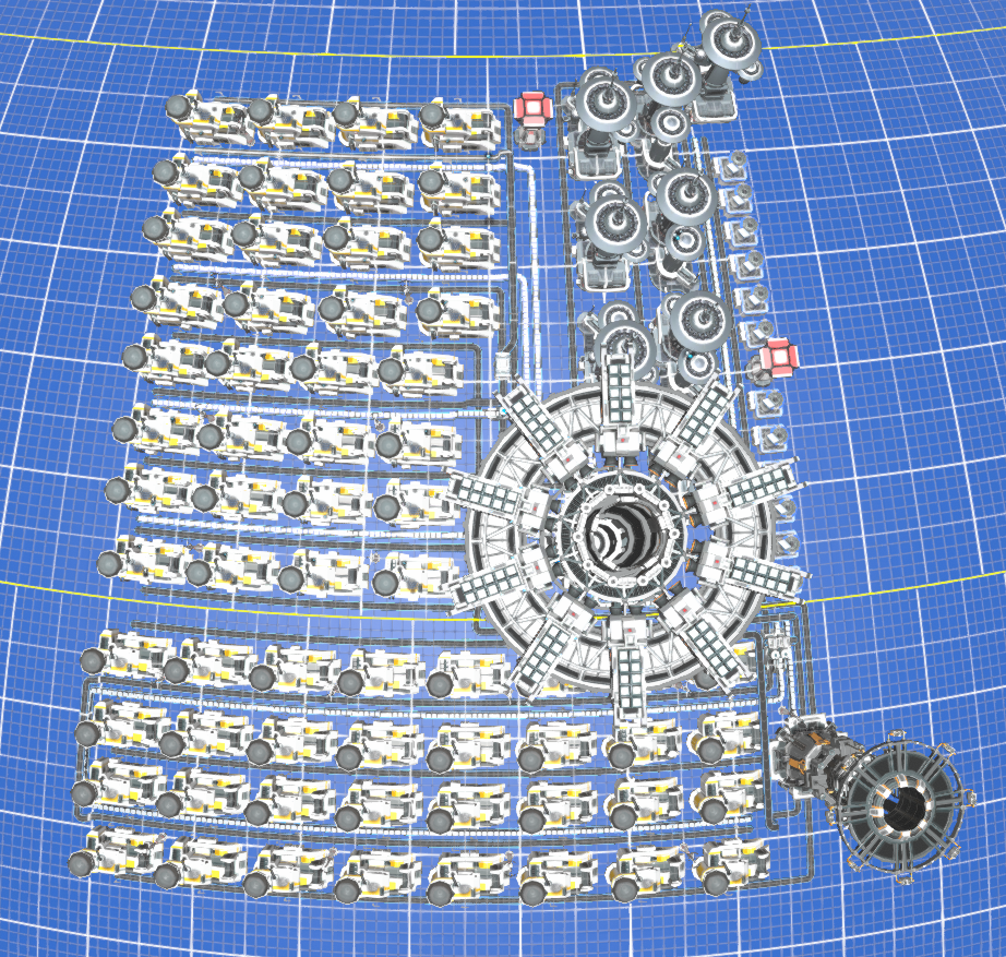 Dyson Sphere Blueprints - [FROM RAW] 1200/min nanotube + 600min graphene