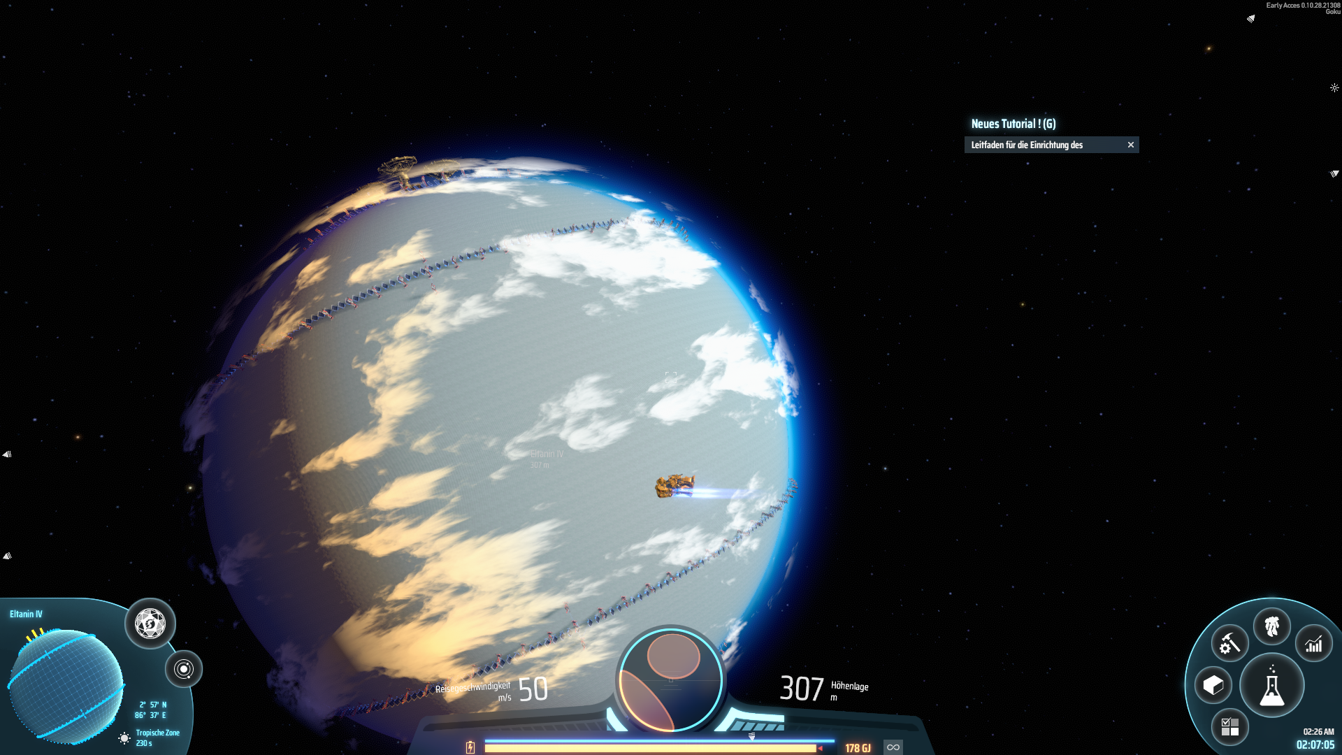 Dyson Sphere Blueprints - Wind Turbine-web for the planet with solar