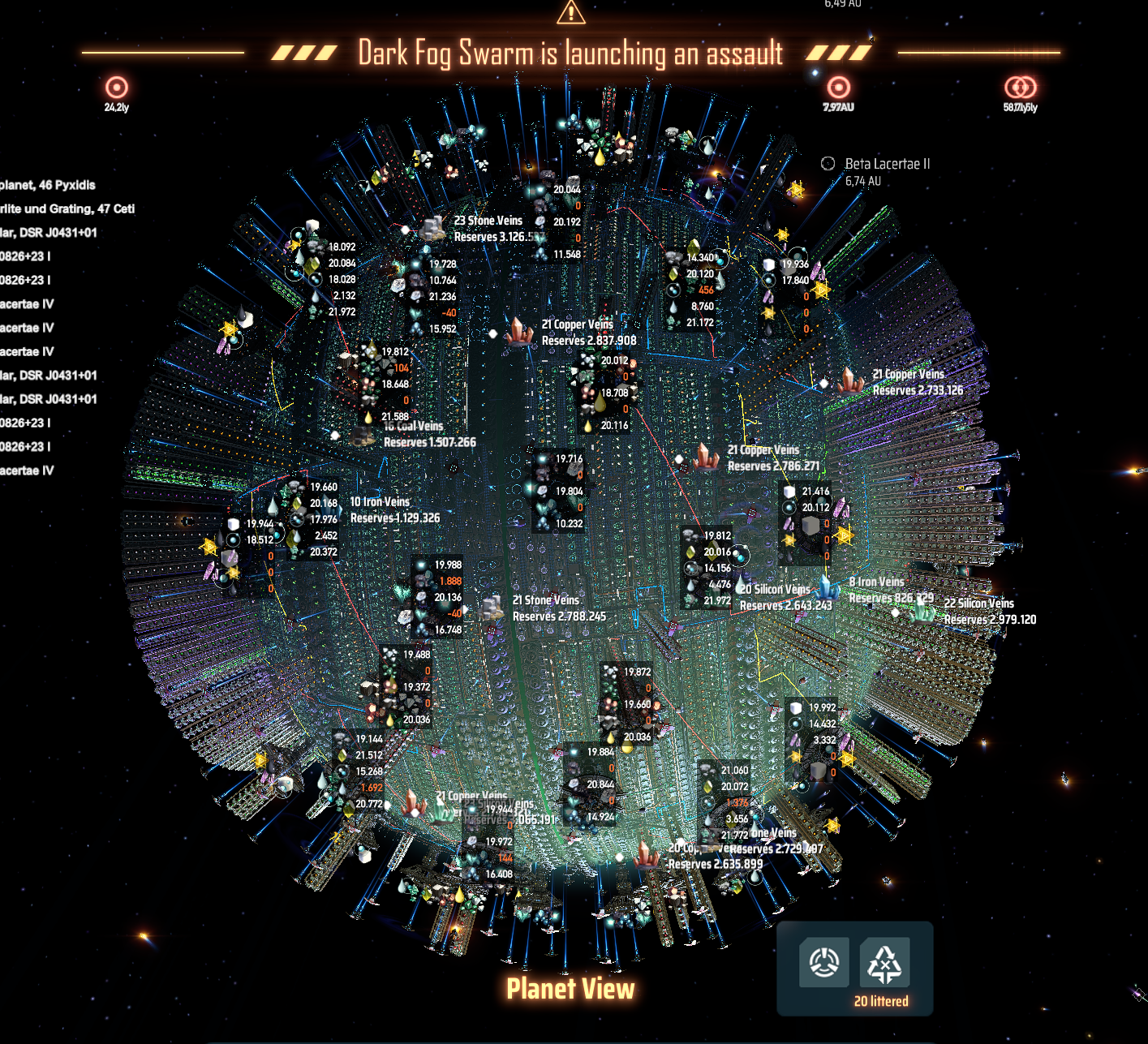 Dyson Sphere Blueprints - 24kpm White Science Universal Matrix from Raw ...