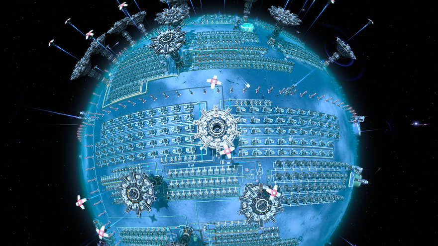 Dyson Sphere Blueprints - Rocket Production Wedge MK4pR 360/m from raw