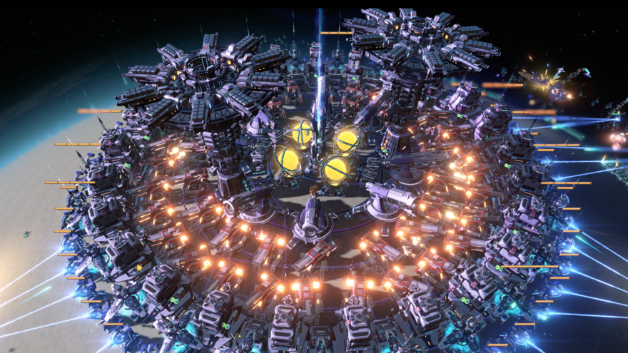 Dyson Sphere Blueprints - Endgame Dark Fog Farm (Polar)