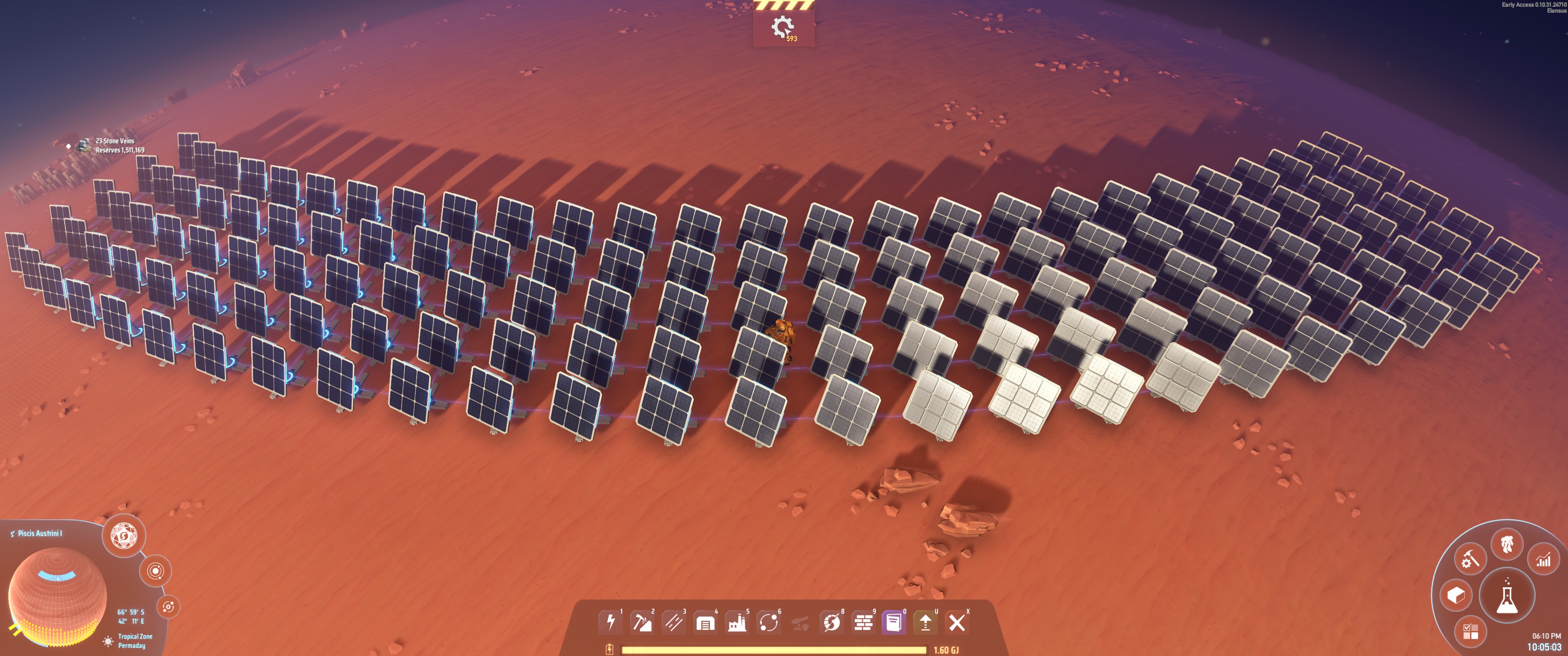 Dyson Sphere Blueprints - Upper-Planet Solar Panels