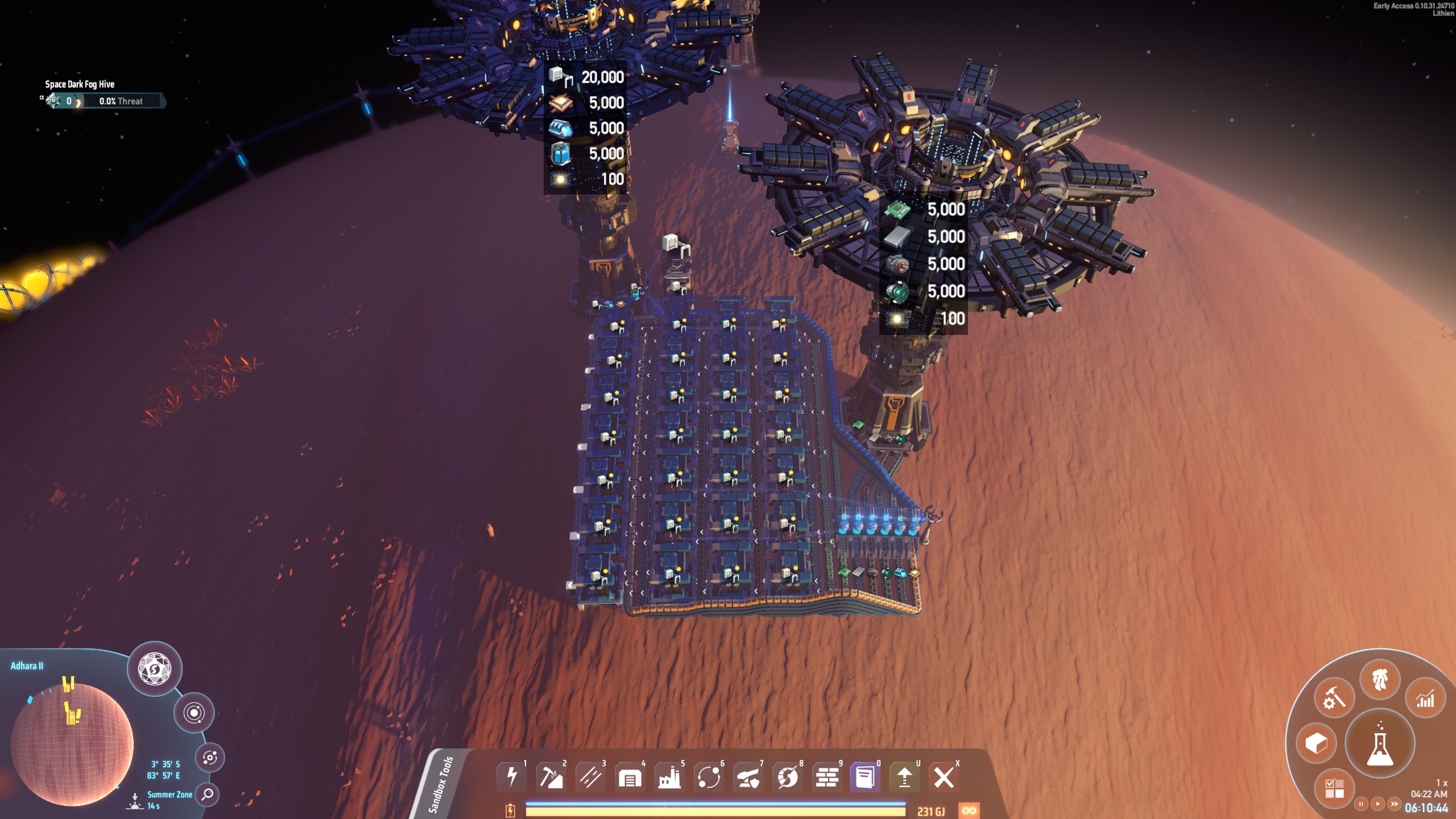 Dyson Sphere Blueprints - Sorter Spooler 630/min