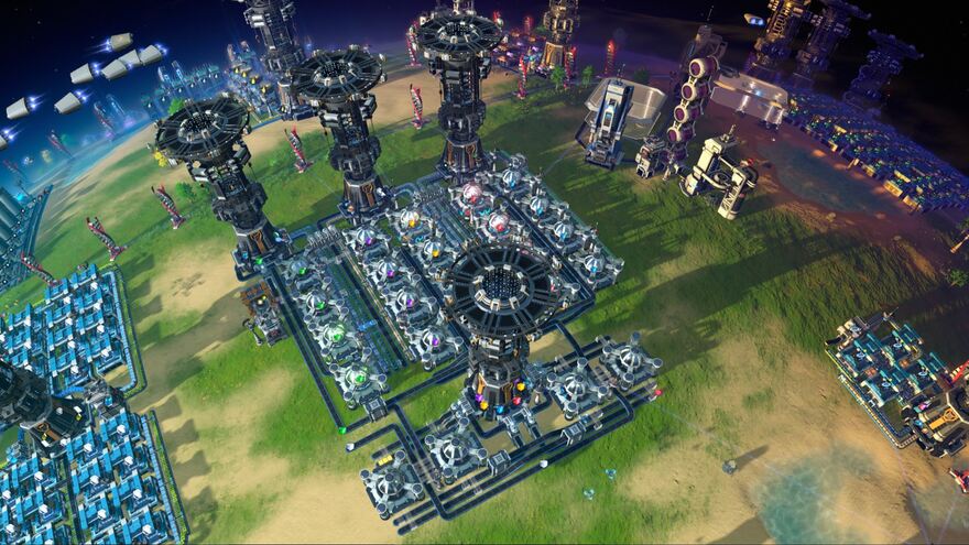 Dyson Sphere Blueprints - Research Mall (EndGame)