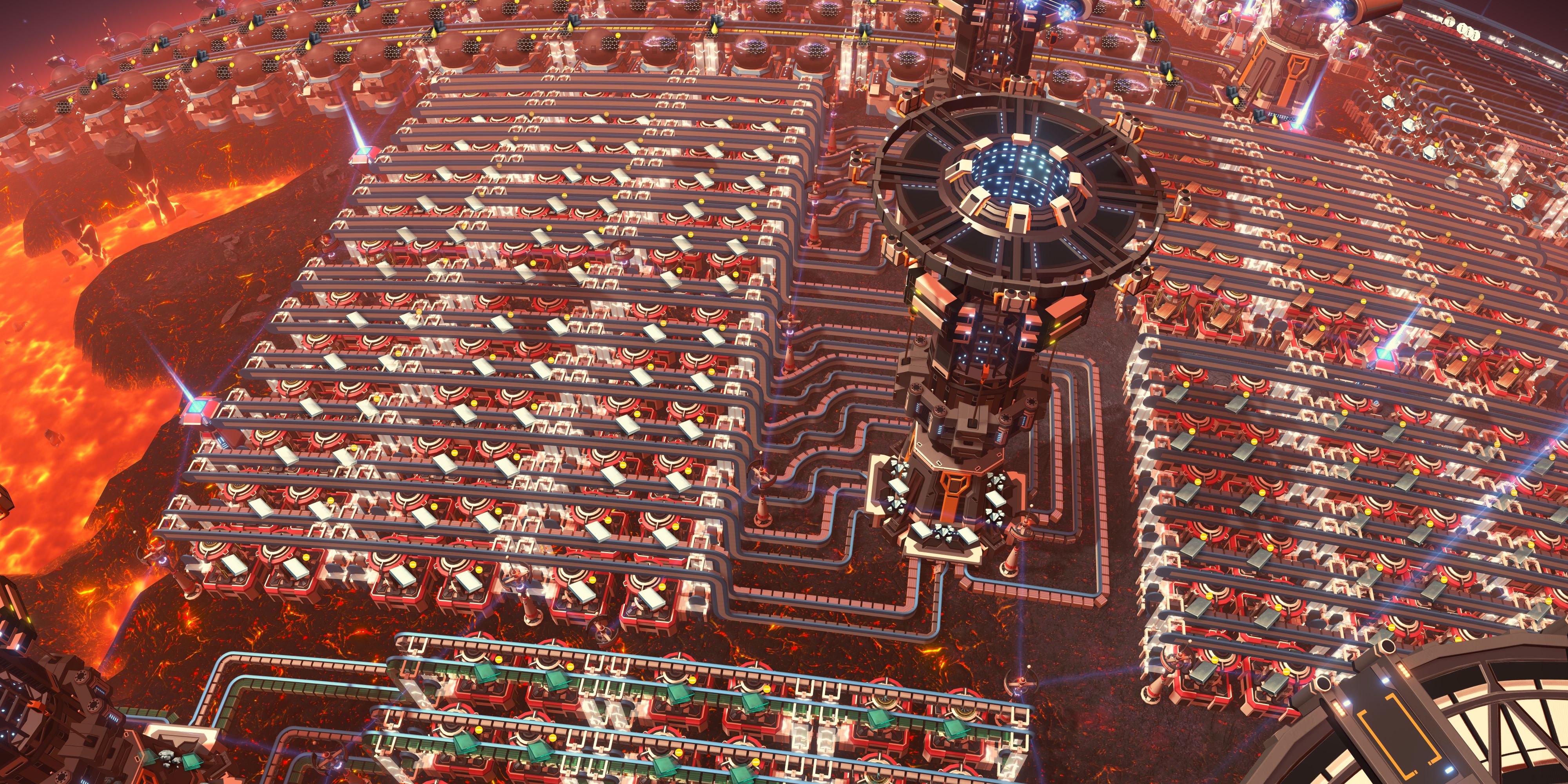 Dyson Sphere Blueprints - Titanium Thin build