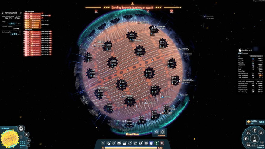 Dyson Sphere Blueprints - Steel Forge Planet