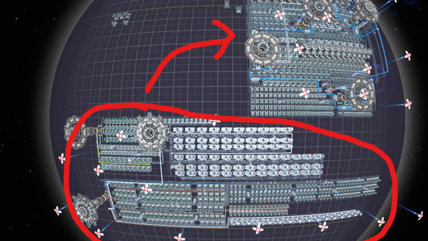 Dyson Sphere Blueprints - Rare Substitution for my 30 science/sec pizza ...