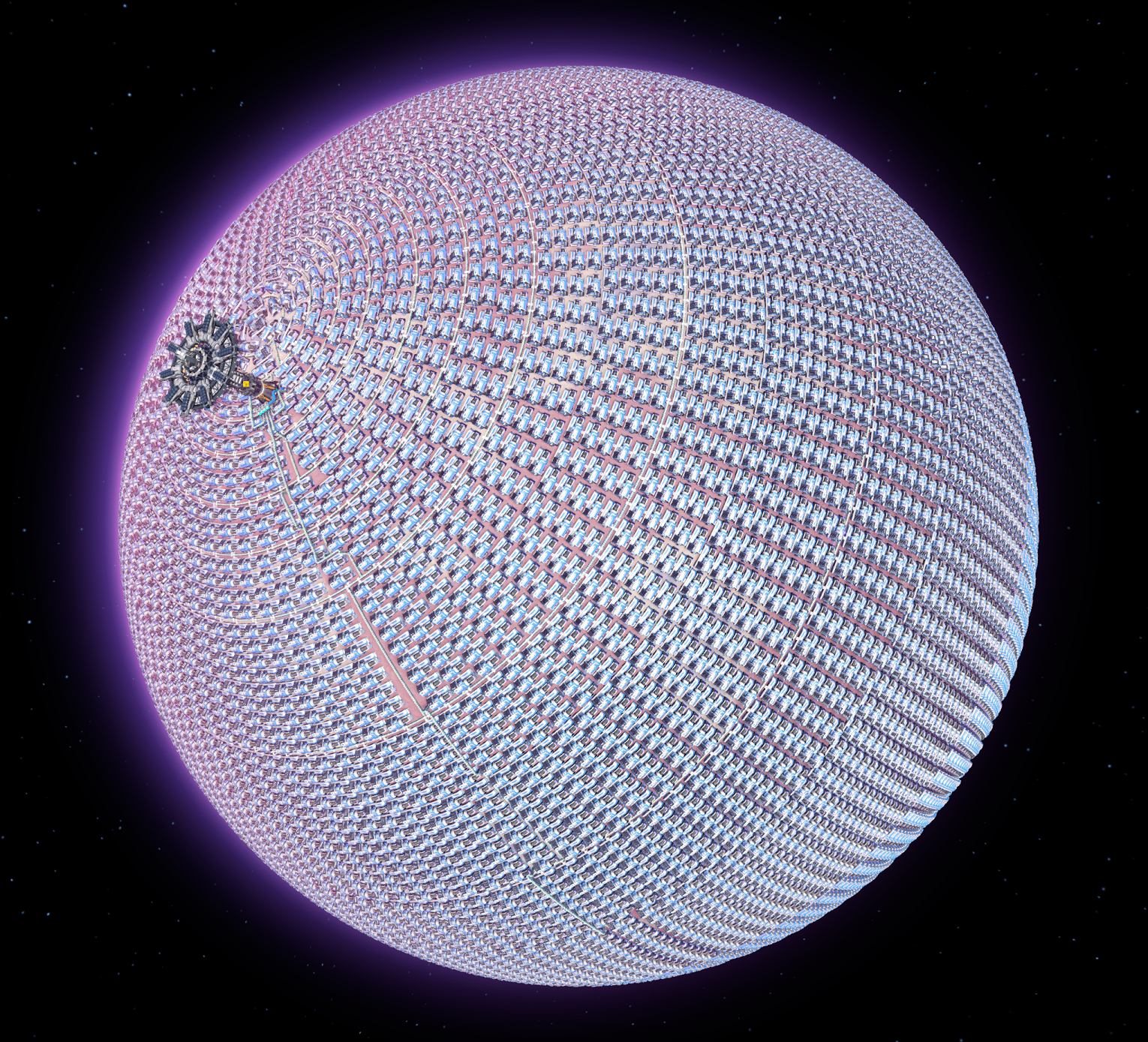 Dyson Sphere Blueprints - Fusion Power Planet (203.5 GW)