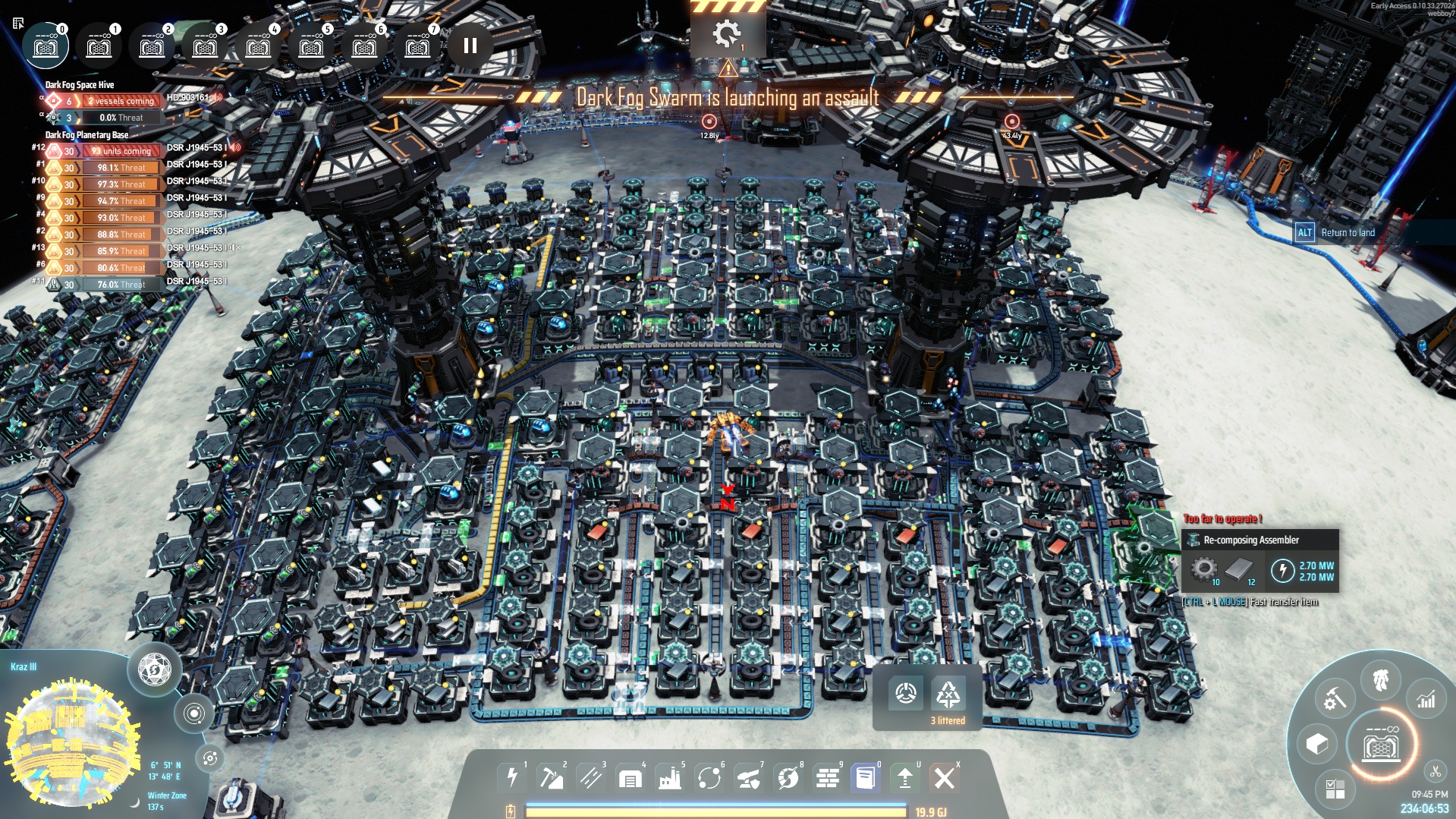 Dyson Sphere Blueprints - deuterium fuel rod factory